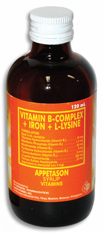 Appetason Dosage & Drug Information | MIMS Philippines