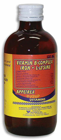 Appetrex Dosage & Drug Information | MIMS Philippines