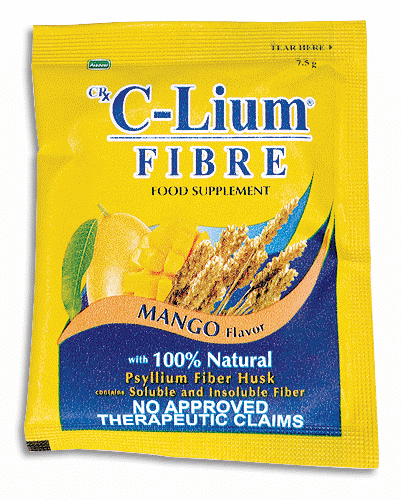 CRx C-Lium Fibre Dosage & Drug Information | MIMS Philippines