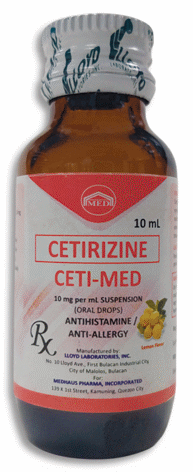 Ceti-Med Dosage & Drug Information | MIMS Philippines
