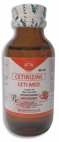 Ceti-Med Dosage & Drug Information | MIMS Philippines