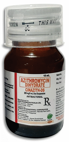 Cinazith/Cinazith-DS Dosage & Drug Information | MIMS Philippines