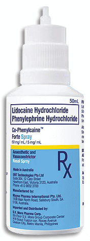 Co-Phenylcaine Forte Spray Dosage & Drug Information | MIMS Philippines