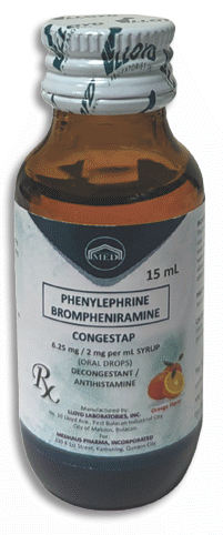 Congestap Dosage & Drug Information | MIMS Philippines