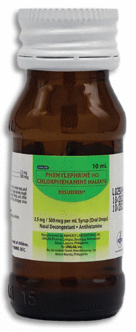 Disudrin Dosage & Drug Information | MIMS Philippines
