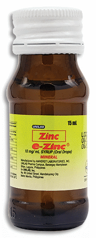 Image of E-Zinc oral drops 10 mg/mL | MIMS Philippines