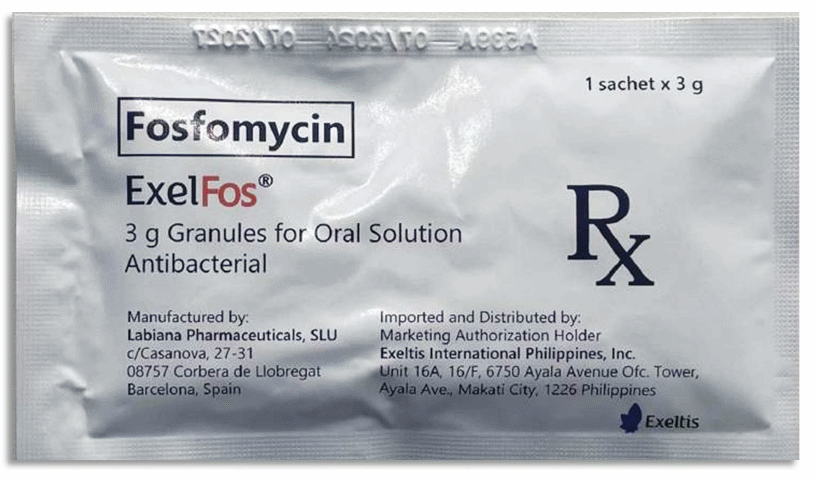 Image of Exelfos granules for oral soln 3 g | MIMS Philippines