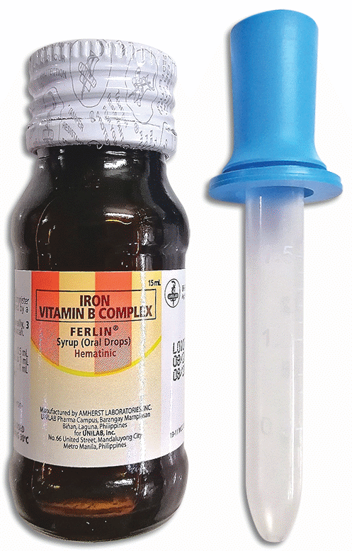 Ferlin Syrup/Ferlin Drops Dosage & Drug Information | MIMS Philippines