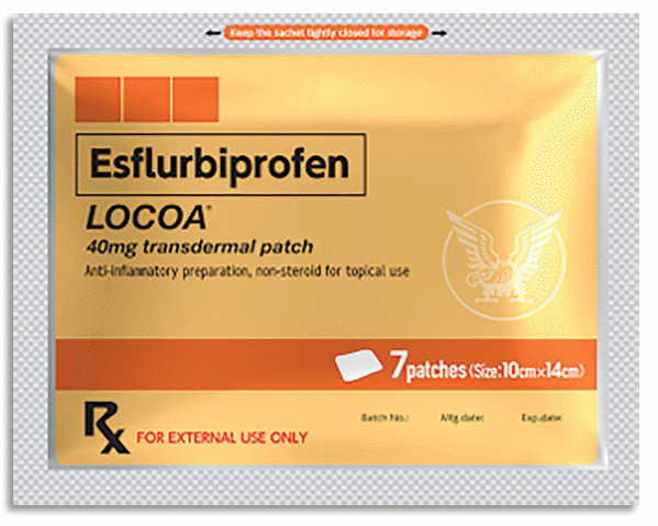 Image of Locoa transdermal patch 40 mg | MIMS Philippines
