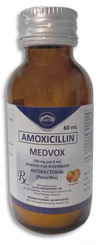 Image of Medvox oral susp 250 mg/5 mL | MIMS Philippines