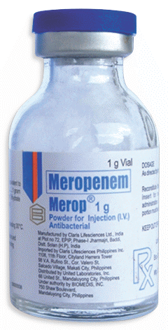 Merop Dosage & Drug Information | MIMS Philippines