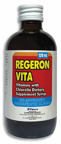 Regeron Vita W/ Chlorella Dosage & Drug Information | MIMS Philippines