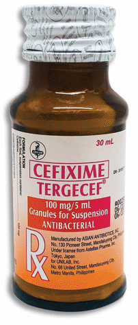 Tergecef Suspension/Tergecef Drops Dosage & Drug Information | MIMS ...