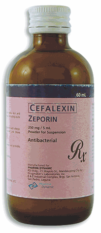 Image of Zeporin powd for oral susp 250 mg/5 mL | MIMS Philippines