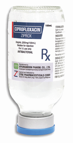 Ziprox Dosage & Drug Information | MIMS Philippines