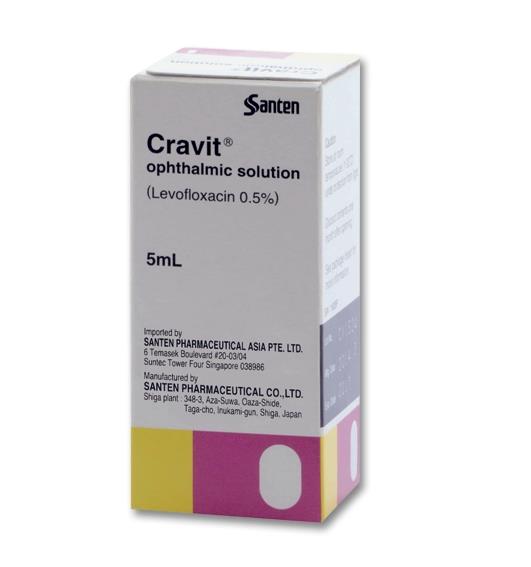 Cravit 0.5% Ophthalmic Solution Mechanism of Action | MIMS Singapore