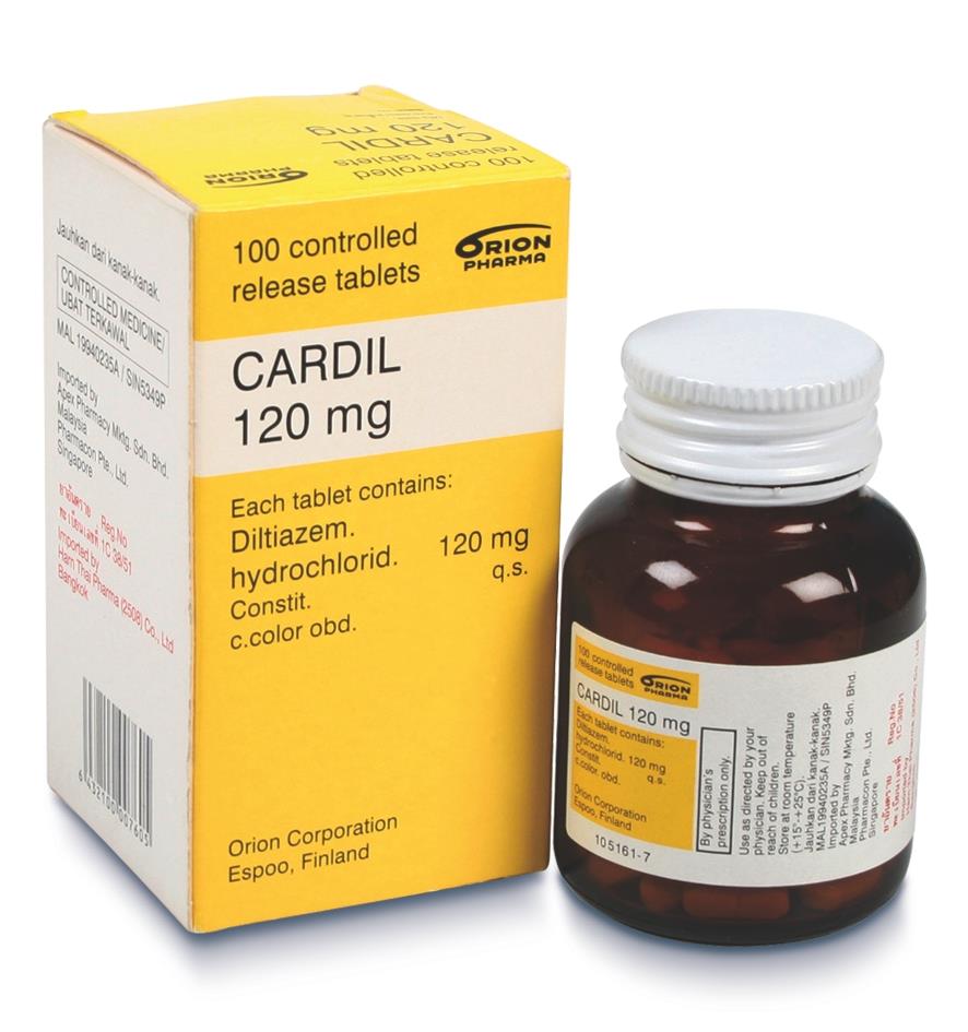 Cardil CR Dosage & Drug Information | MIMS Thailand