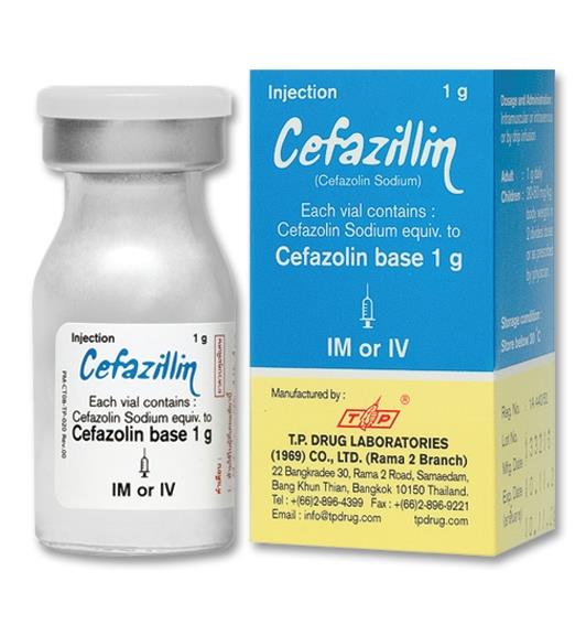 Cefazillin Dosage & Drug Information | MIMS Thailand