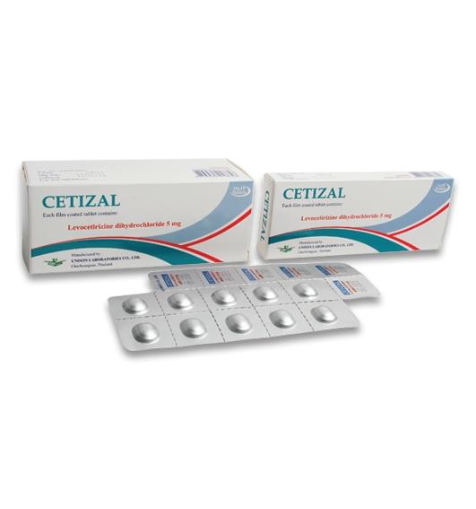 Cetizal 5 Dosage & Drug Information | MIMS Thailand