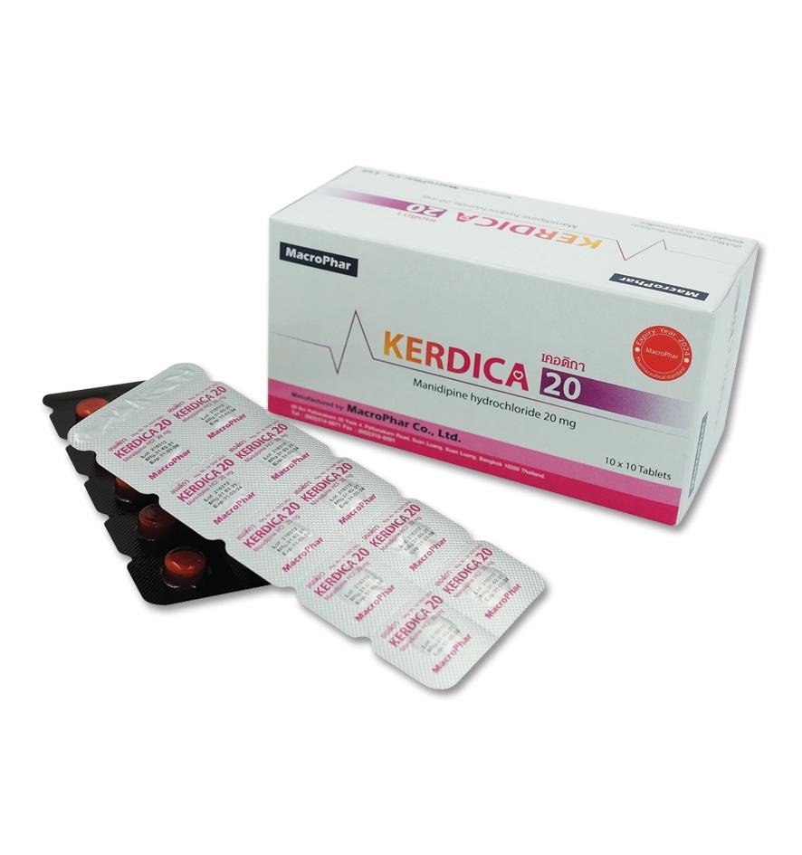 Kerdica 20 Dosage & Drug Information | MIMS Thailand