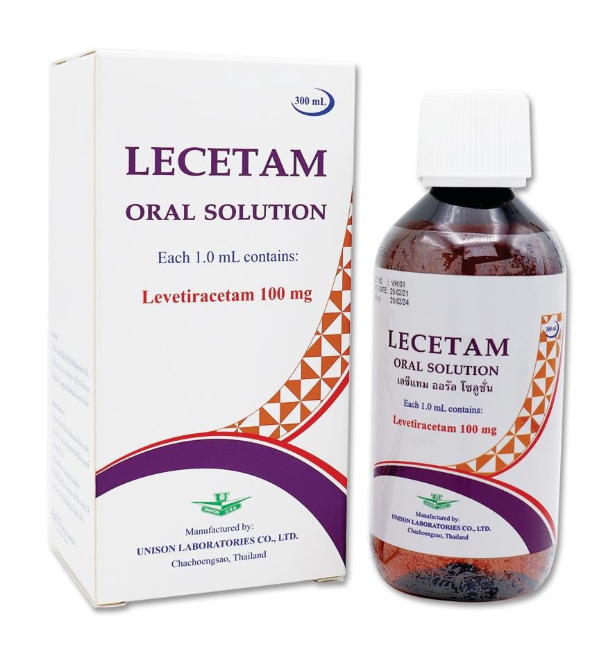 Lecetam Oral Solution Dosage & Drug Information | MIMS Thailand
