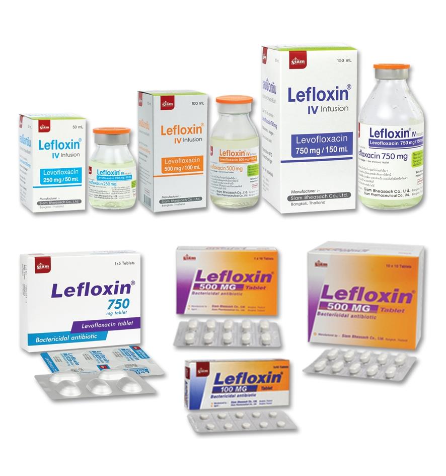 Lefloxin Mechanism of Action | MIMS Thailand
