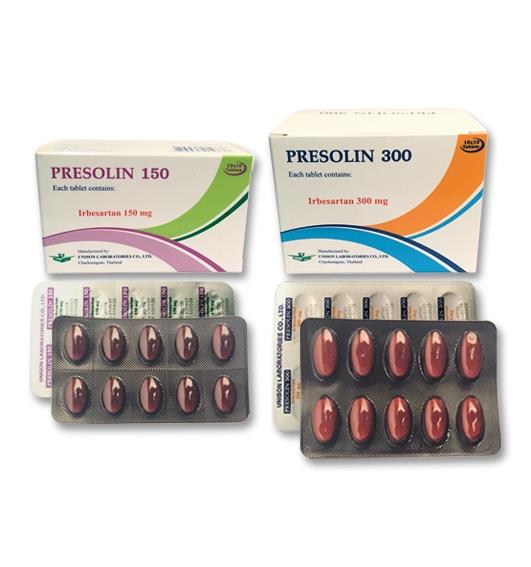 Presolin 150/Presolin 300 Dosage & Drug Information | MIMS Thailand