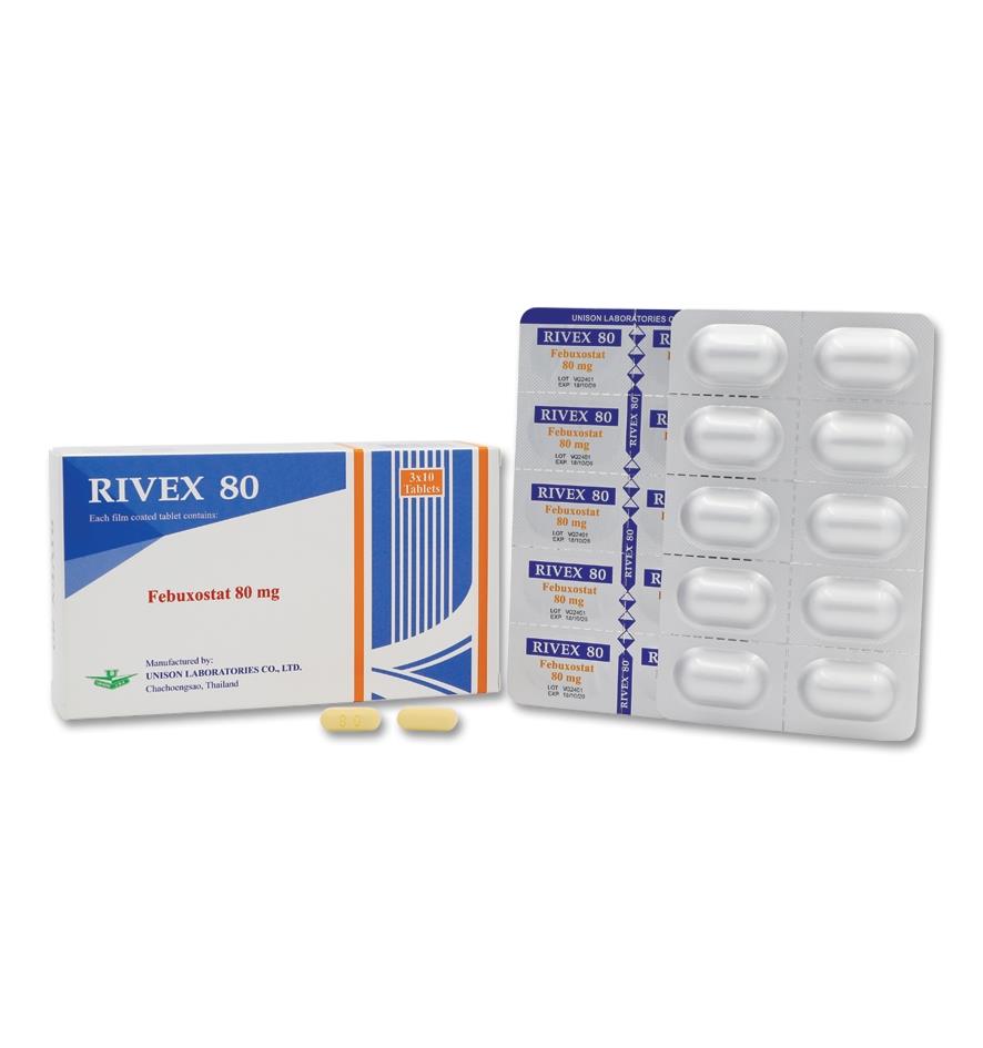 Rivex 80 Dosage & Drug Information | MIMS Thailand