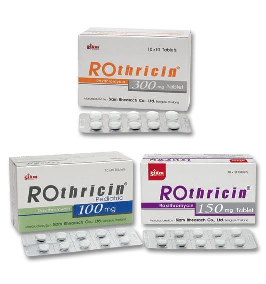 Rothricin/Rothricin Pediatric Dosage & Drug Information | MIMS Thailand