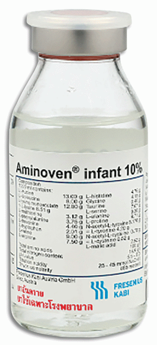 Aminoven Infant 10% Dosage & Drug Information | MIMS Thailand