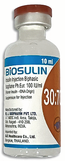 Biosulin 30:70 Dosage & Drug Information | MIMS Thailand