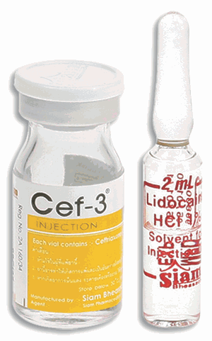 Cef-3 Dosage & Drug Information | MIMS Thailand