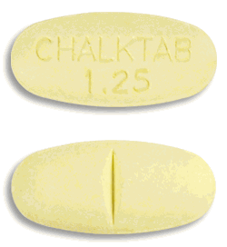 Chalktab Dosage & Drug Information | MIMS Thailand