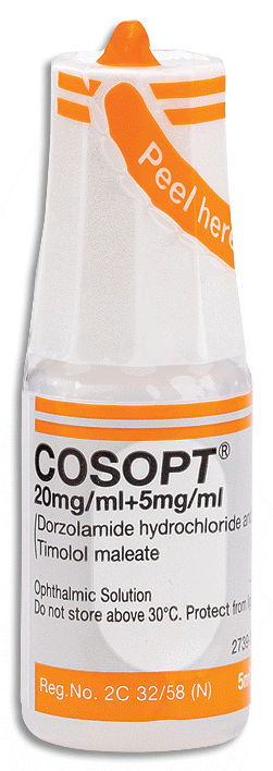 Cosopt/Cosopt-S Dosage & Drug Information | MIMS Thailand