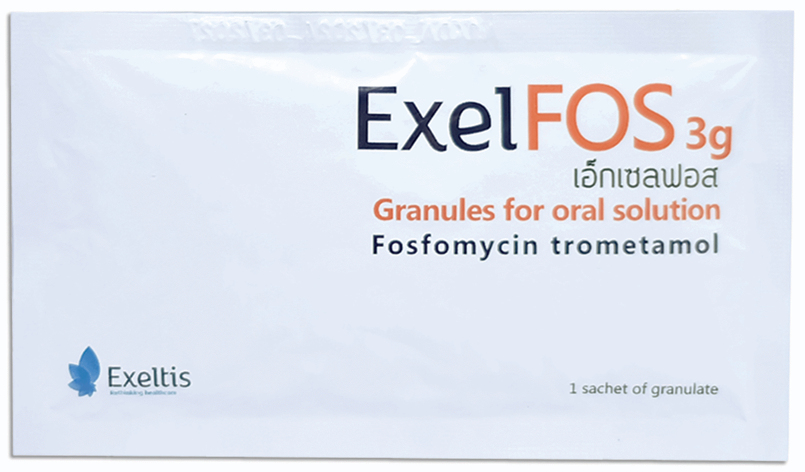 Image of Exelfos granules for oral soln 3 g | MIMS Thailand