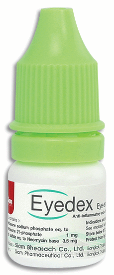 Eyedex Dosage & Drug Information | MIMS Thailand