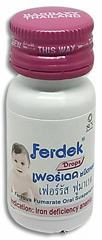 Ferdek Dosage & Drug Information | MIMS Thailand