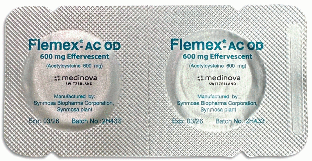 Flemex-AC/Flemex-AC OD Dosage & Drug Information | MIMS Thailand