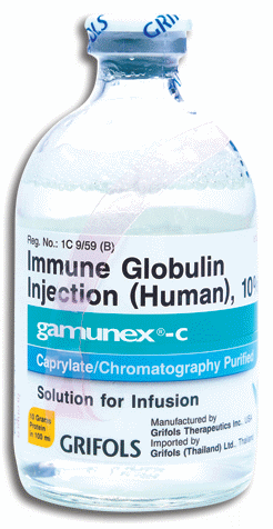 Gamunex-C Dosage & Drug Information | MIMS Thailand