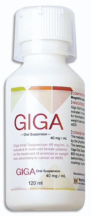 Image of giga oral susp 40 mg-ml | MIMS Thailand