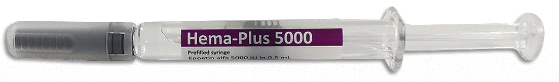 Image of Hema-Plus soln for inj 5,000 IU/0.5 mL | MIMS Thailand