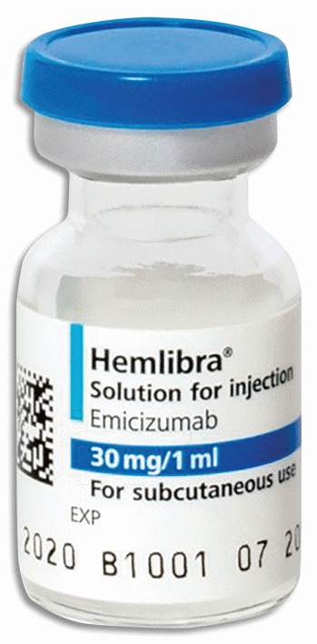 Image of Hemlibra soln for inj 30 mg/mL | MIMS Thailand