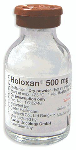 Holoxan Dosage & Drug Information | MIMS Thailand