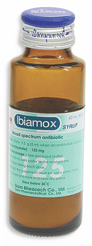 Ibiamox Dosage & Drug Information | MIMS Thailand