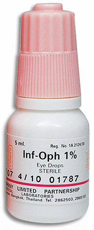 Image of Inf Oph eye drops 1 % | MIMS Thailand