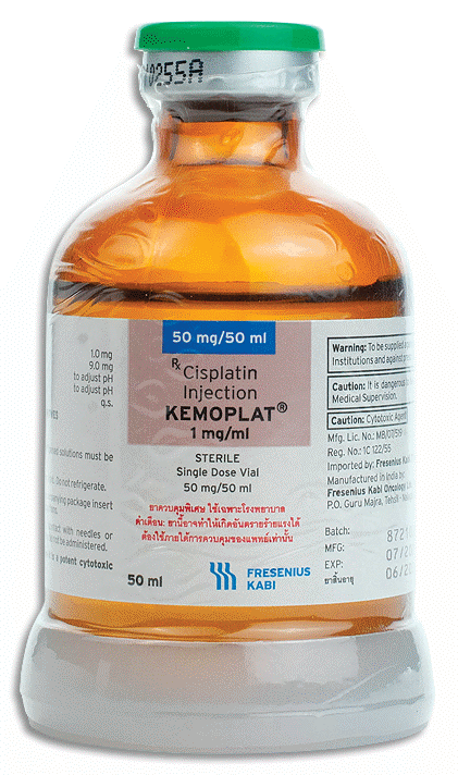 Kemoplat Dosage & Drug Information | MIMS Thailand