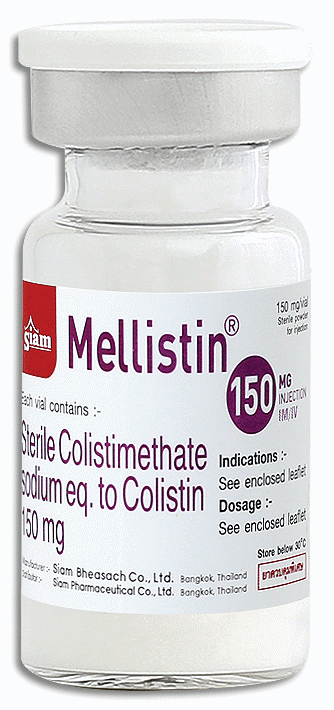 Image of Mellistin powd for inj 150 mg | MIMS Thailand