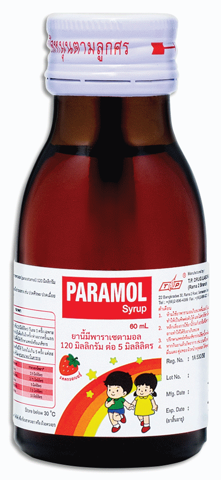 Paramol T P Dosage & Drug Information | MIMS Thailand