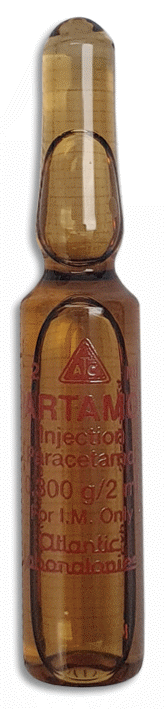 Image of Partamol inj 300 mg/2 mL | MIMS Thailand