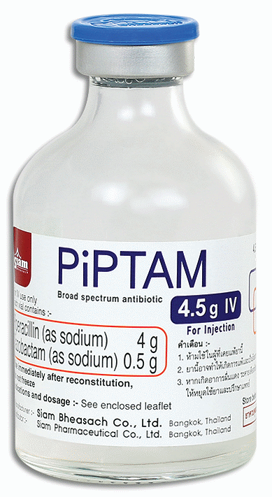 Piptam Dosage & Drug Information | MIMS Thailand